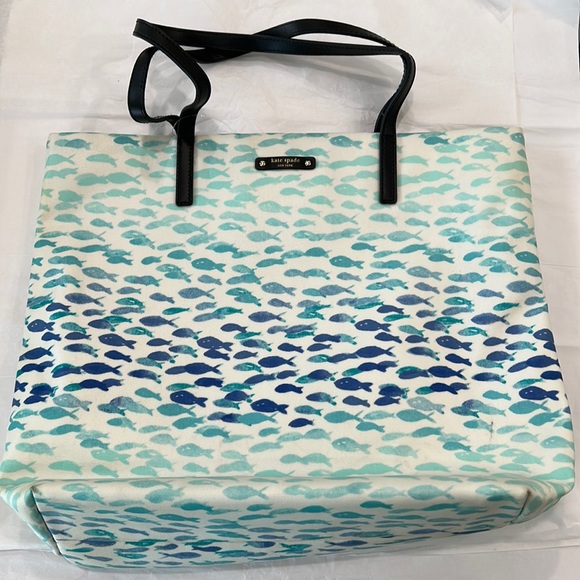 kate spade | Bags | Kate Spade Plenty Of Fish Tote | Poshmark